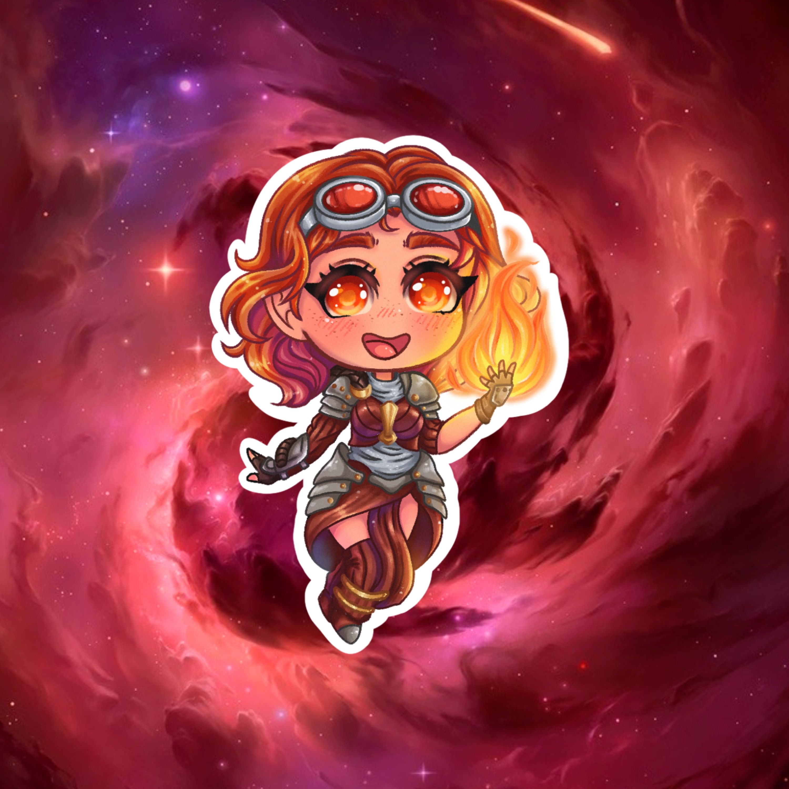 Chibi Chandra Sticker - Etsy