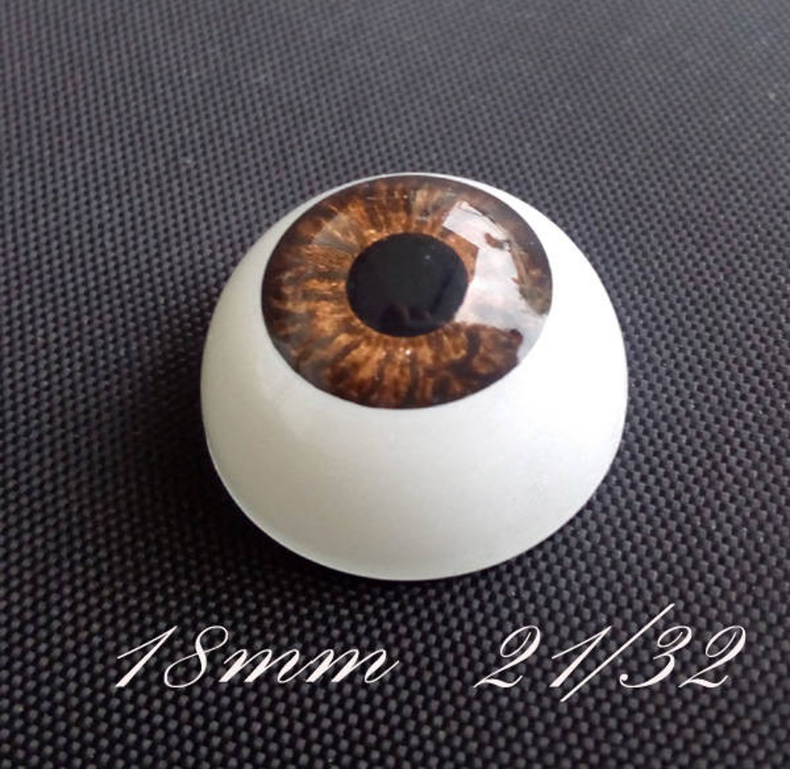 Reborn Eyes 18 Mm-21/32" - Brown - 1 Pair - Doll Eyes, Bjd Eyes - Etsy