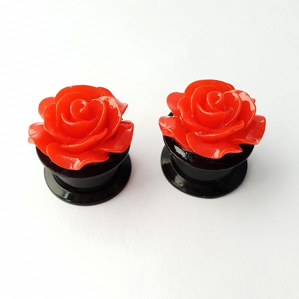 Rose Plugs - Etsy