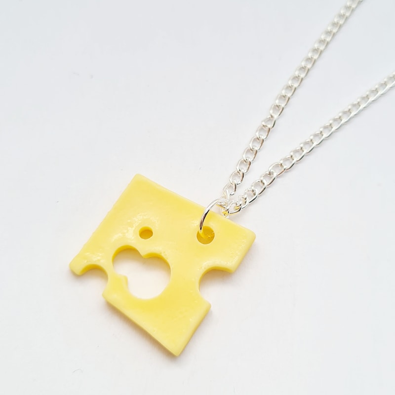 Cheese Necklace - Etsy