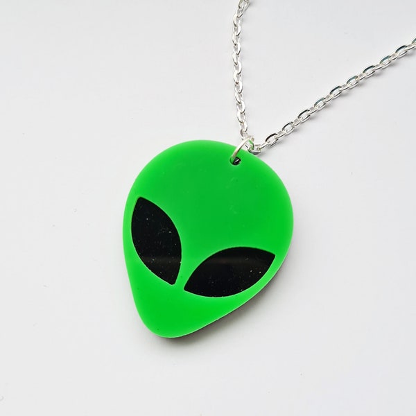 Alien Necklace - Etsy UK