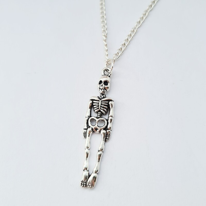 Skeleton Necklace - Etsy