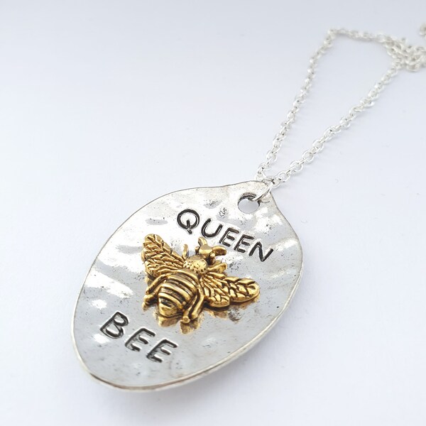 Queen Bee Necklace - Etsy UK