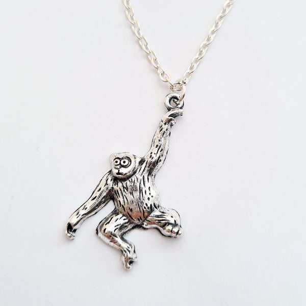 Monkey Necklace - Etsy UK