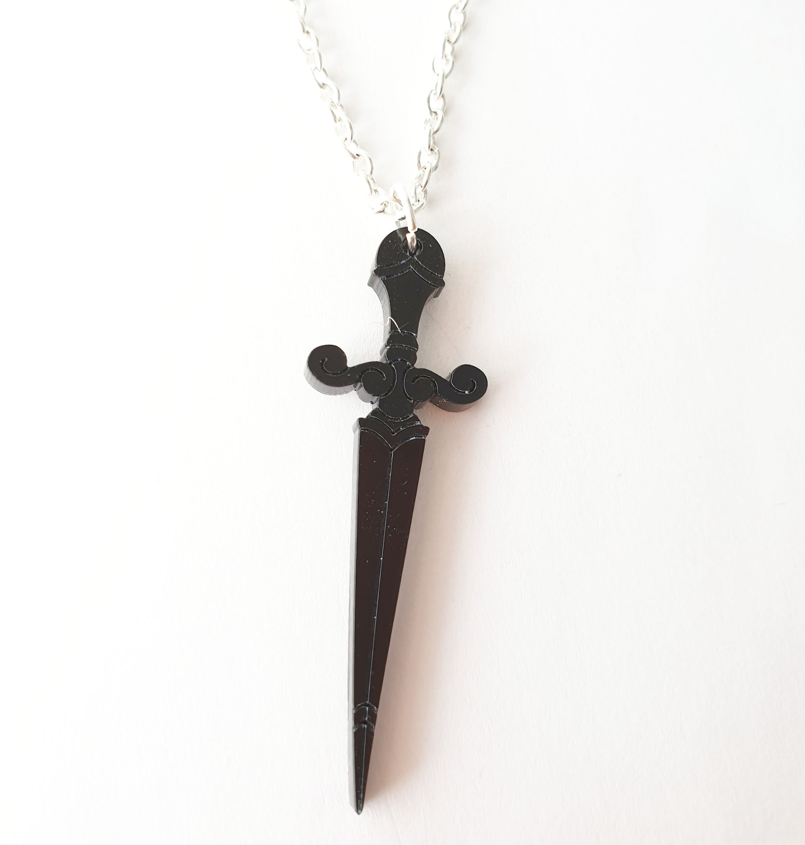 Dagger Necklace - Etsy
