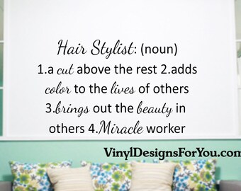 Hair stylist quote | Etsy