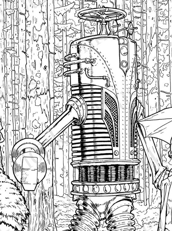 Dalek Coloring Page
