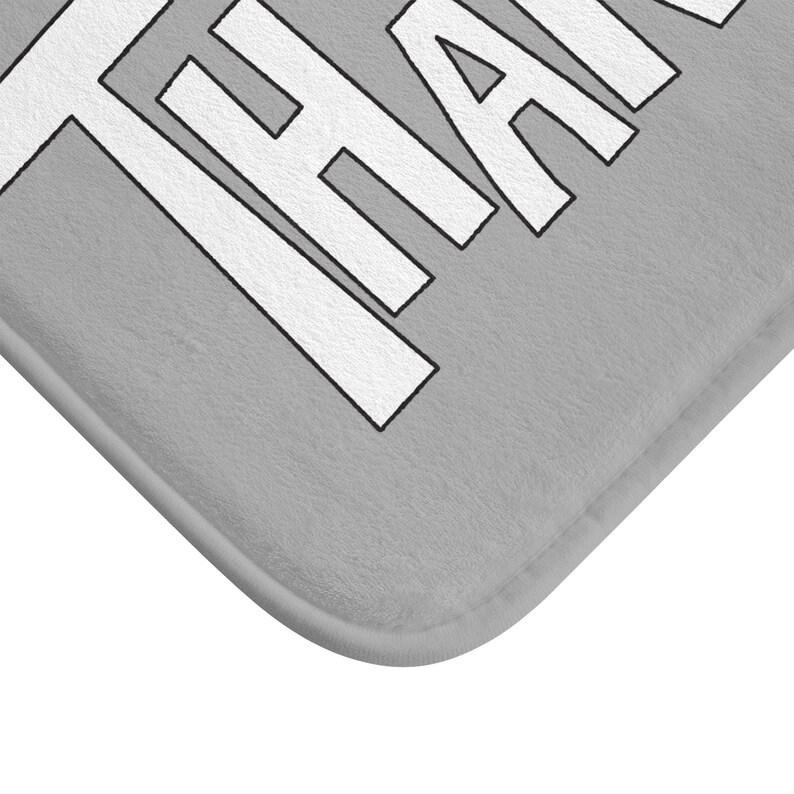 Be Thankful - Bath Mat - Etsy