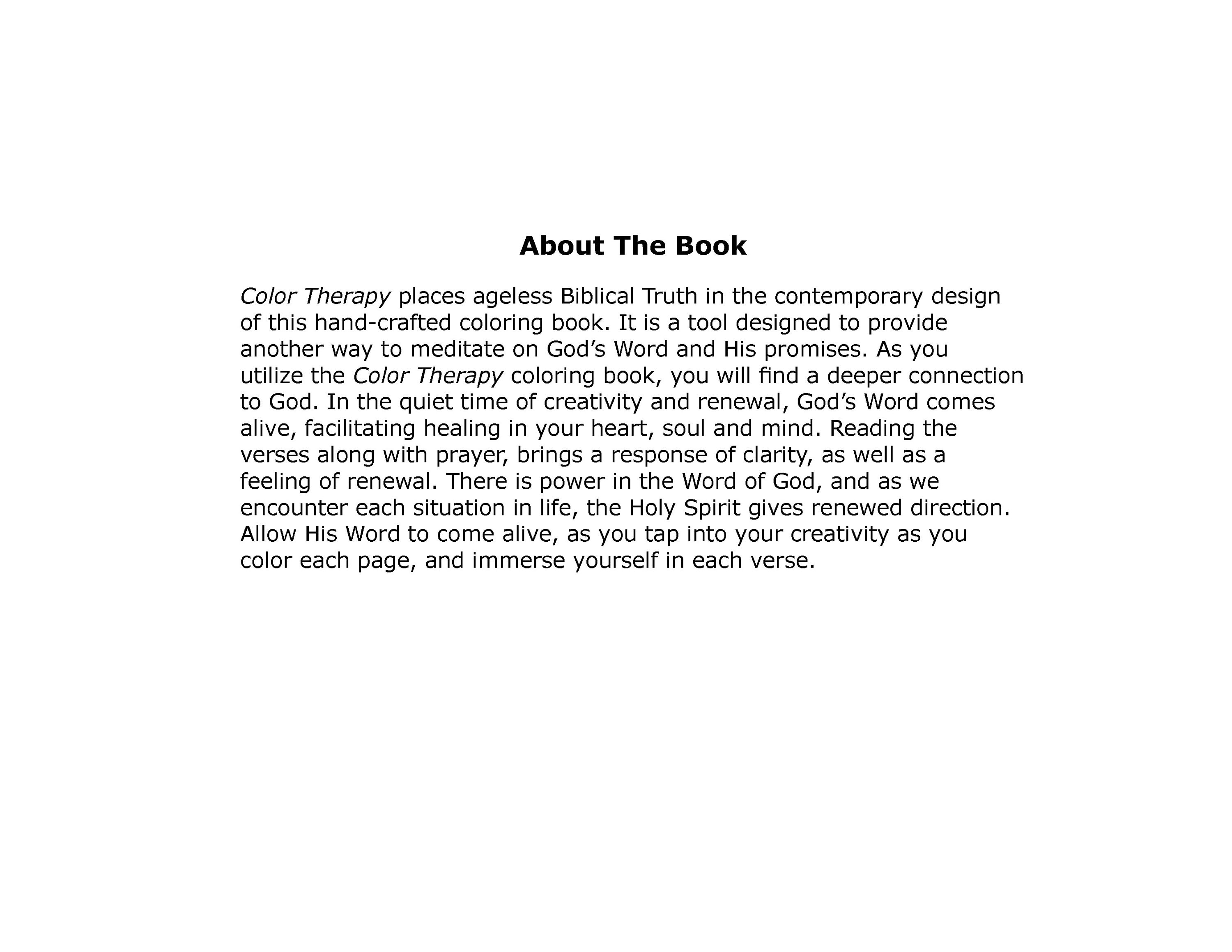 Digital Download "color Therapy" the Coloring Book, 30 Designs - Etsy