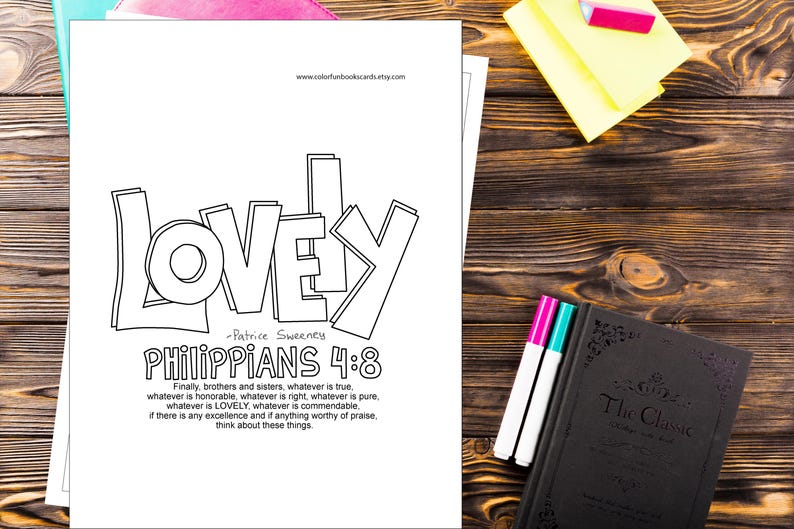 Digital Download "lovely" - Etsy