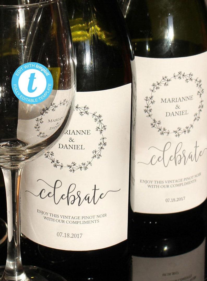 Avery Wine Label Template