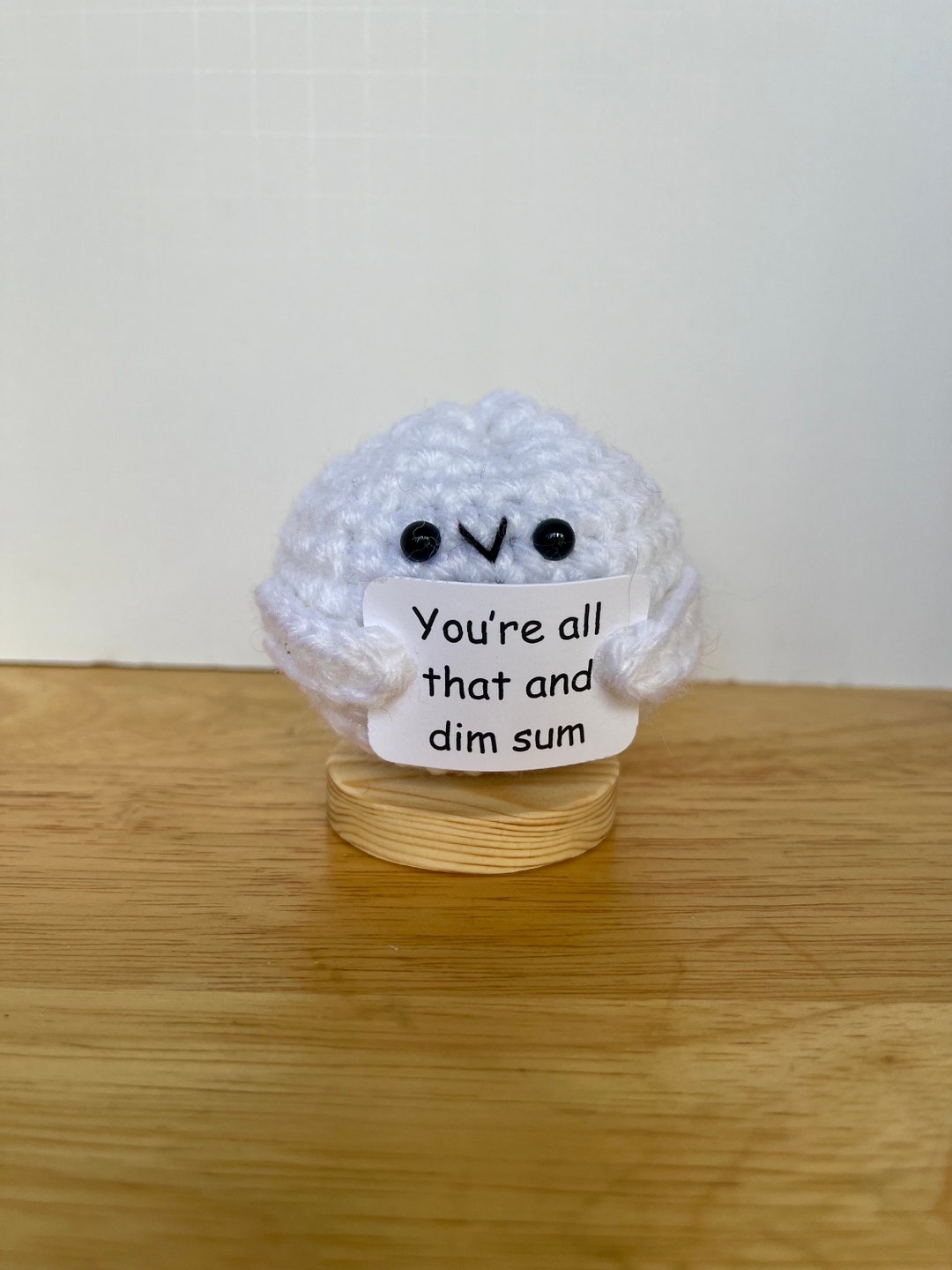 Emotional Support Dim Sum Office Decor, Home Decor, Desk Buddy, Pick Me ...