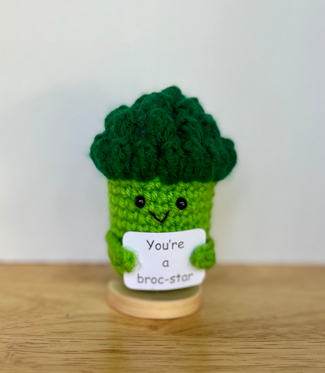 Emotional Support Broccoli, Office Decor, Home Decor, Desk Buddy, Pick ...