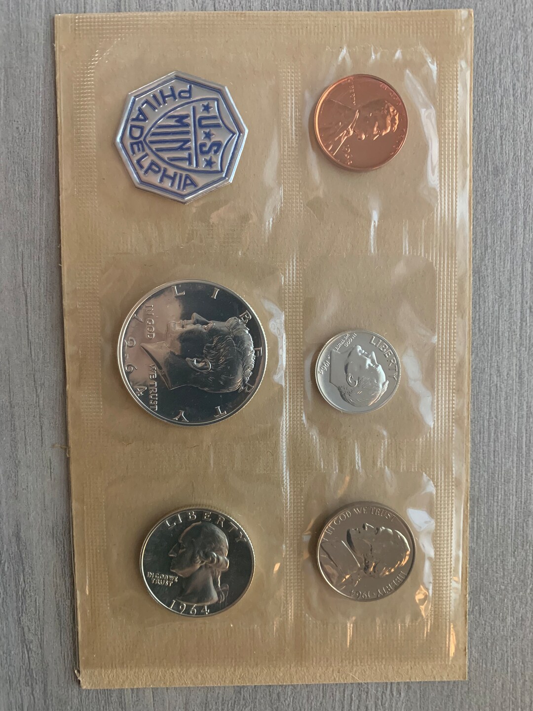 1964 Proof Set Coins Philadelphia Mint - Etsy
