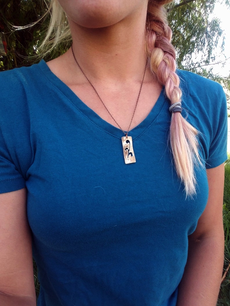 Deer Antler Necklace Real Antler Jewelry Swirly Design - Etsy