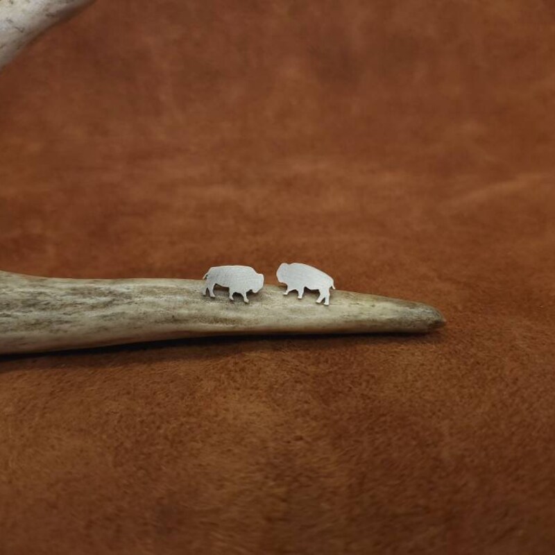 Bison Earrings - Etsy