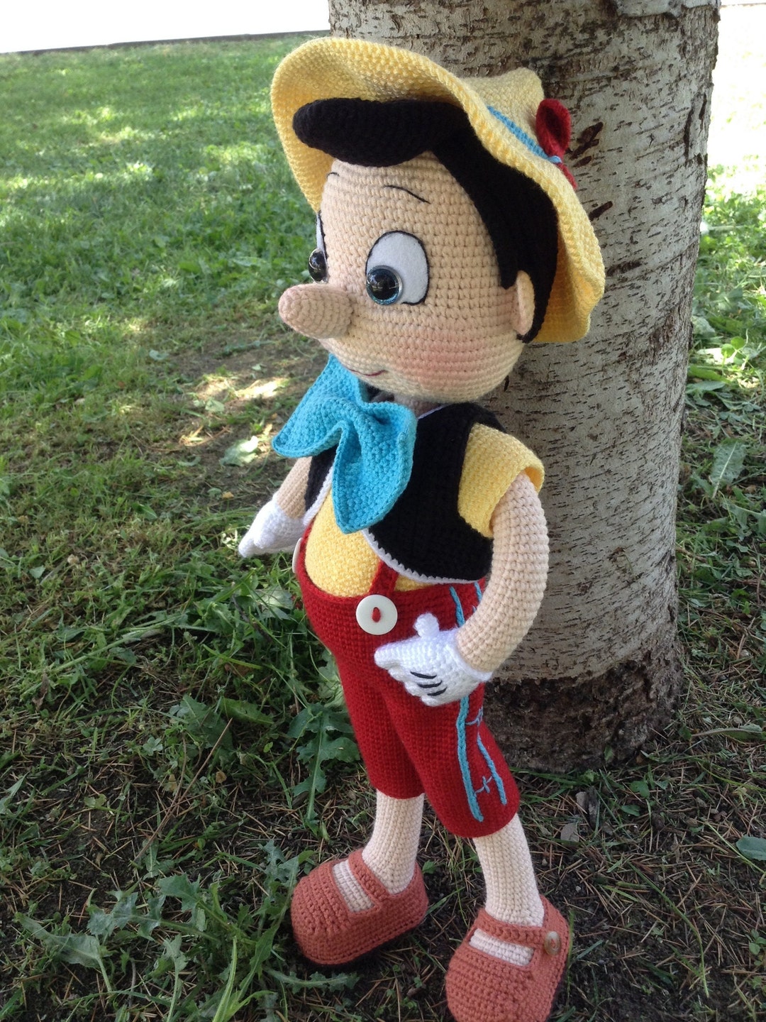 Pinocchio Crochet English & Turkish PDF Pattern - Etsy