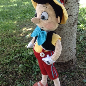 Pinocchio Crochet English & Turkish PDF Pattern - Etsy