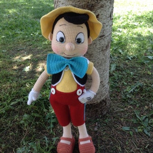 Pinocchio Crochet English & Turkish PDF Pattern - Etsy