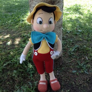 Pinocchio Crochet English & Turkish PDF Pattern - Etsy