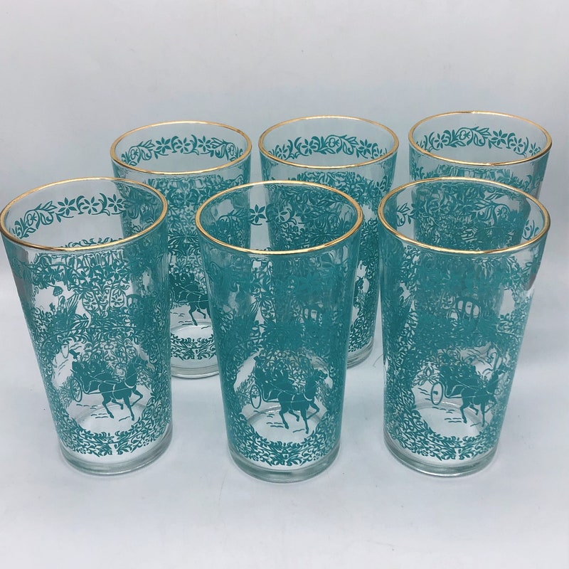 Hazel Atlas Turquoise - Etsy