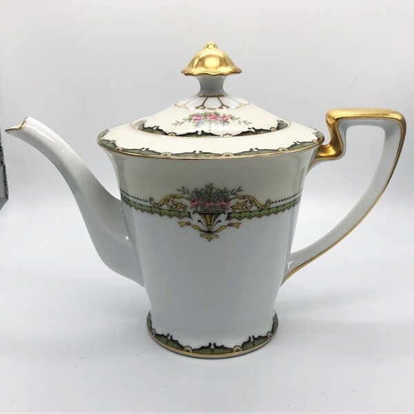 Noritake Tea Pot - Etsy