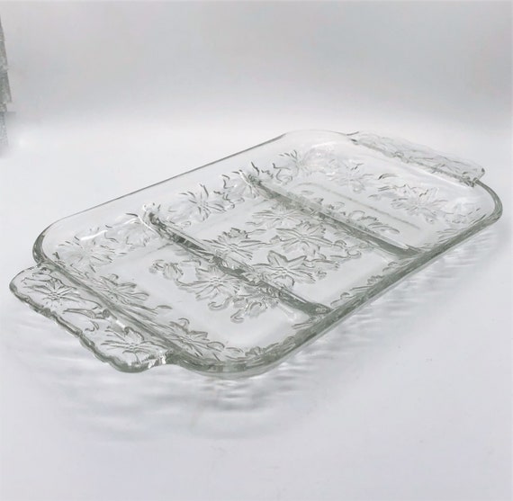 Princess House Lead Crystal Fantasia Pattern Glass 3 Way | Etsy