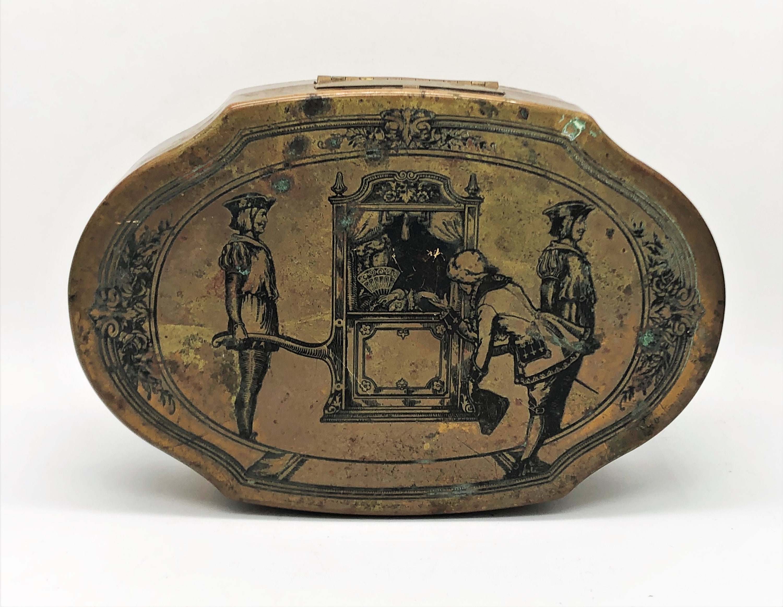 Brass Schrafft's One Pound Candy Box With Etched 1800 - Etsy