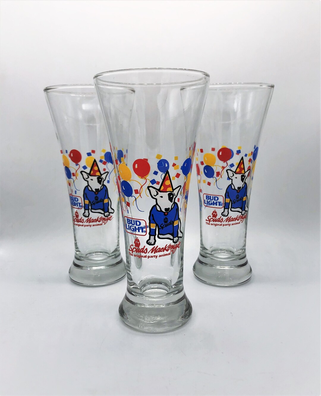 Spuds Mackenzie Bud Light Budweiser the Original Party Animal 1987 ...