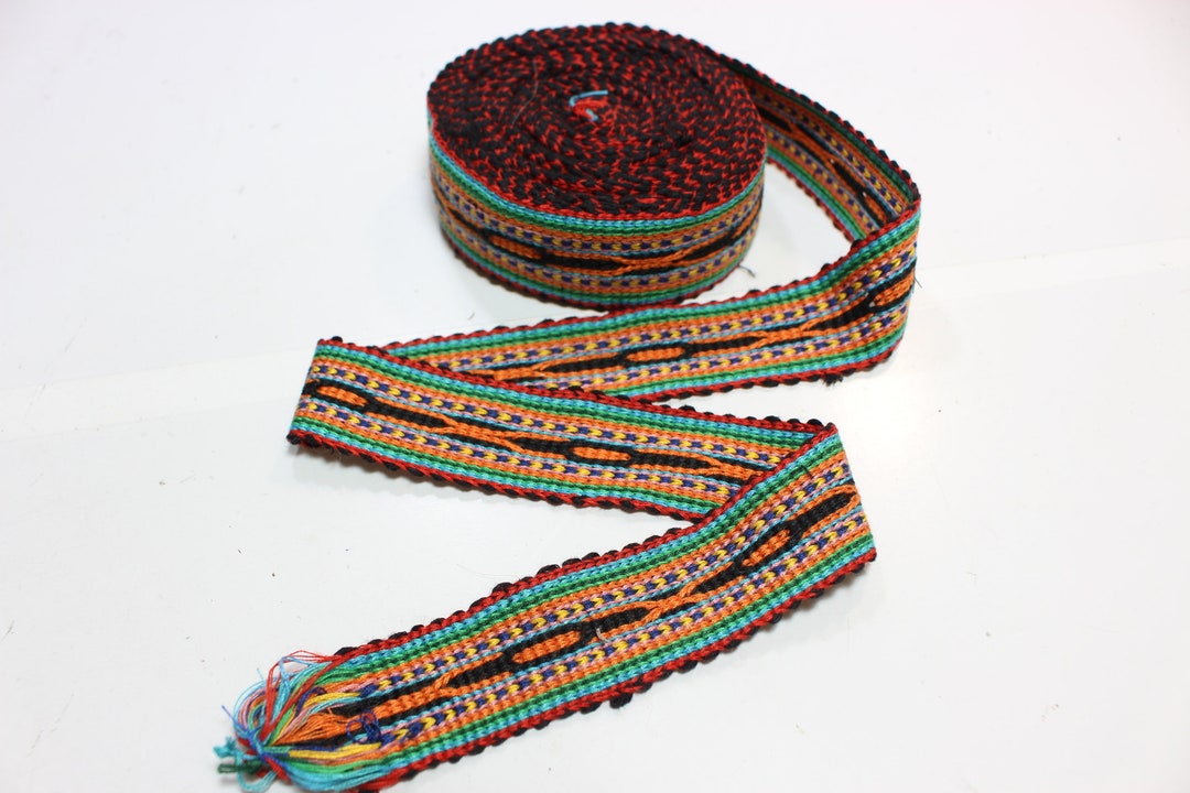 Cotton Hand Woven Trim ,borders,ribbon ,borders Upholstery ,hand Woven ...