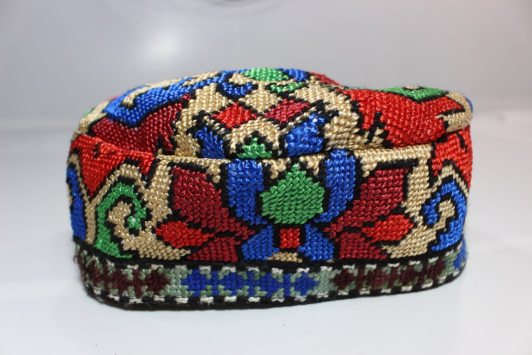 Uzbek Traditional Hat Cap Duppi Cap Hatskullcap SW 10s. - Etsy