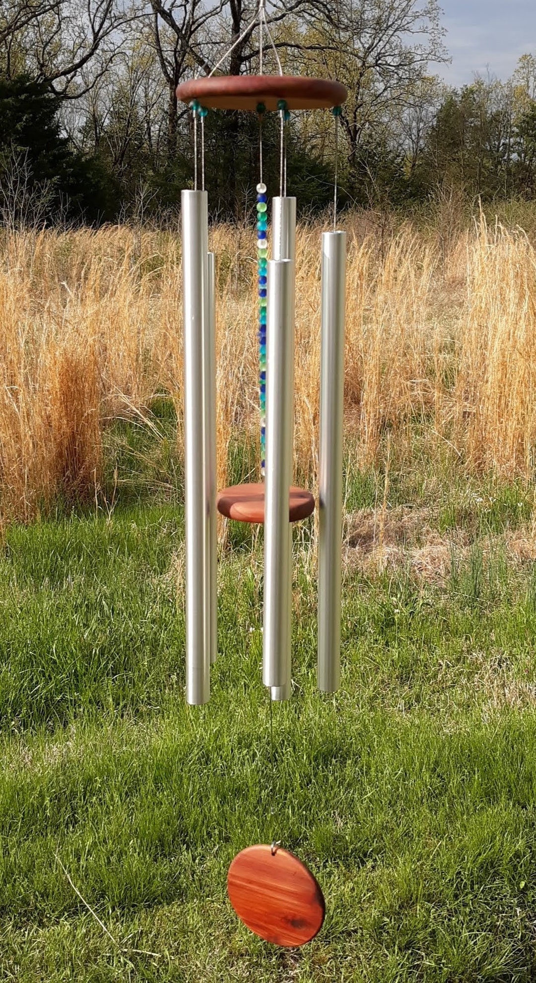 Medium Wind Chime. Custom Text, Graphics, and Color Available. Tuned to ...