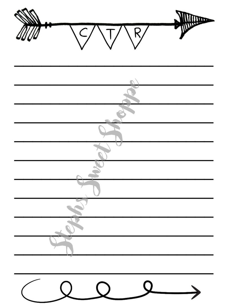 LDS Baptism Testimony Cards, LDS Primary, LDS Gifts for Primary ...