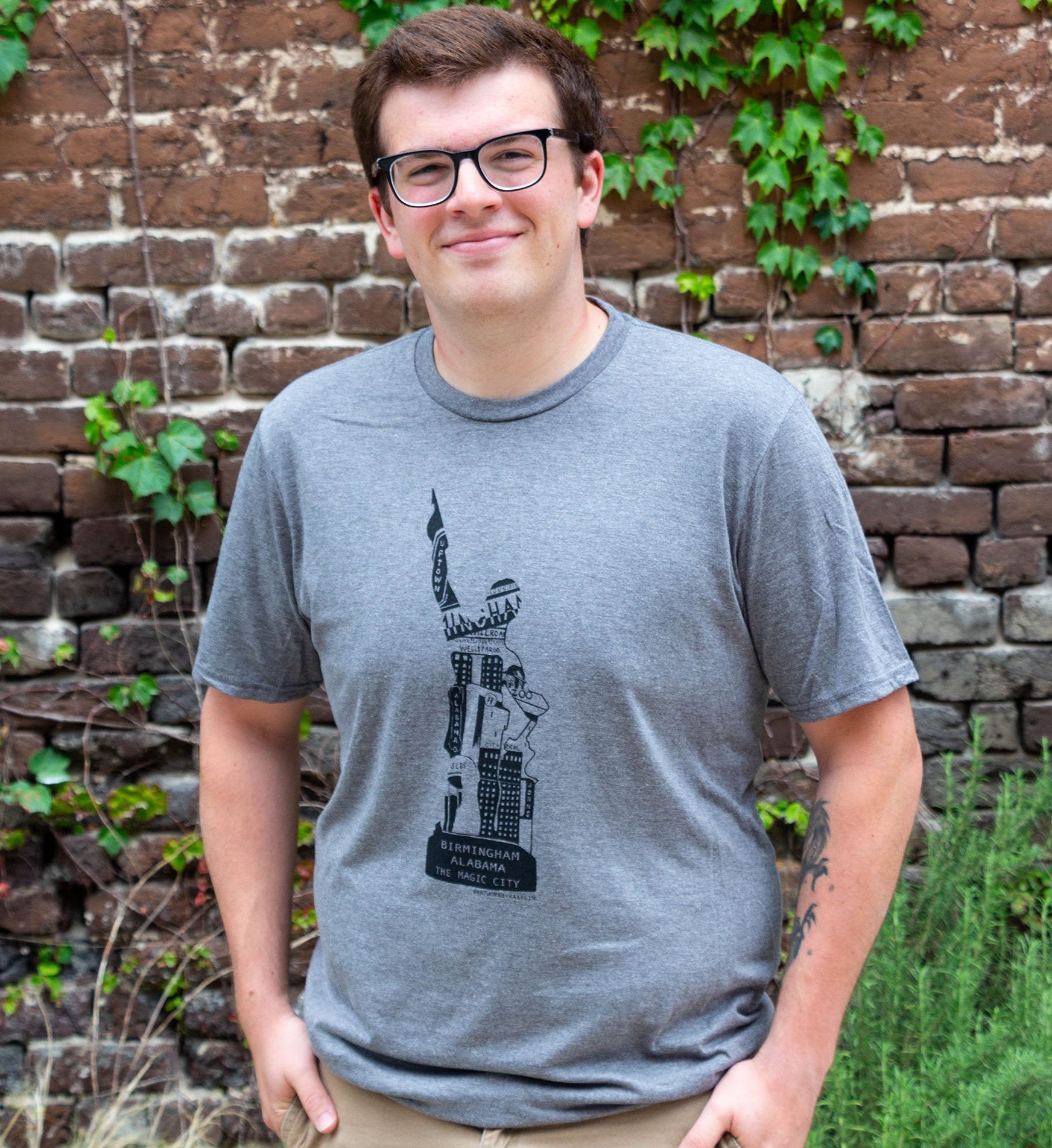 Vulcan Tshirt, Birmingham Alabama, Graphic Tee - Etsy