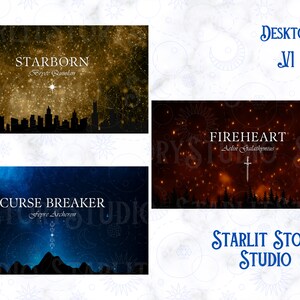 SJM Main Character Wallpaper Bundle: ACOTAR, TOG, Crescent City ...
