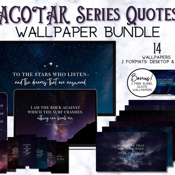 Acotar Desktop Wallpapers - Etsy