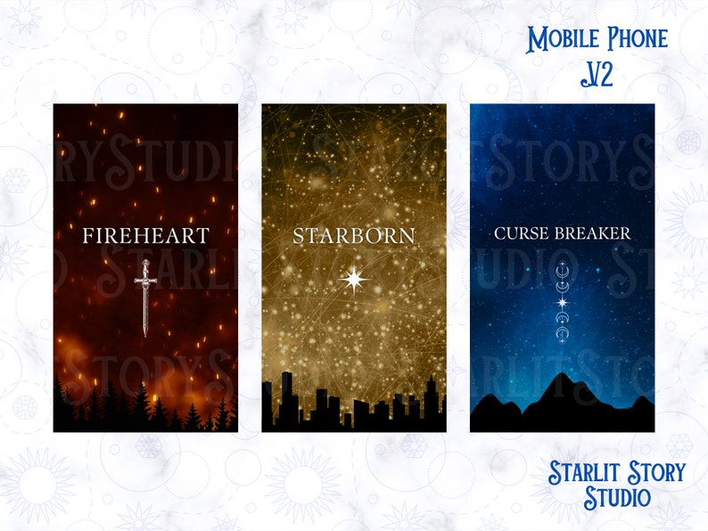 SJM Main Character Wallpaper Bundle: ACOTAR, TOG, Crescent City ...