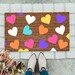 Valentine Doormat, Heart Mat, Heart Shaped Mat, Door Mat, Spring ...