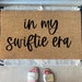 Taylor Swift Doormat, in My Era Doormat, Affordable Home Decor Gift ...