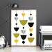 Scandinavian Poster Modern Mid-century Art Minimal Print - Etsy