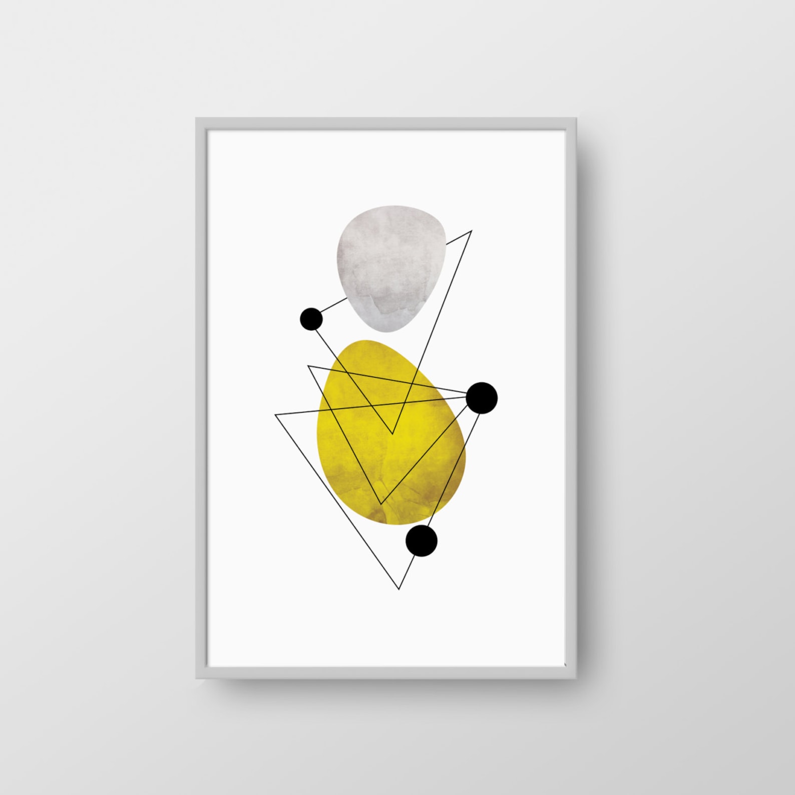 Printable Mid Century Poster Modern Mid-century Print - Etsy