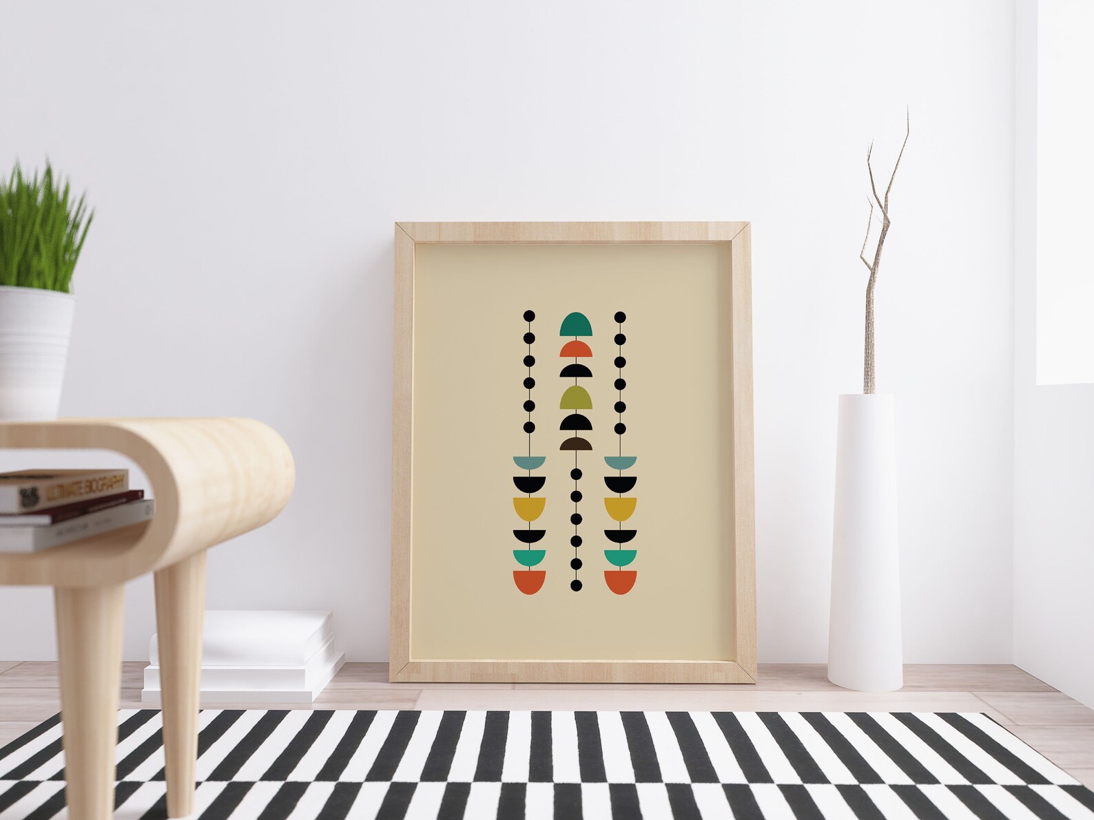 Printable Mid-century Poster Modern Mid Century Print - Etsy