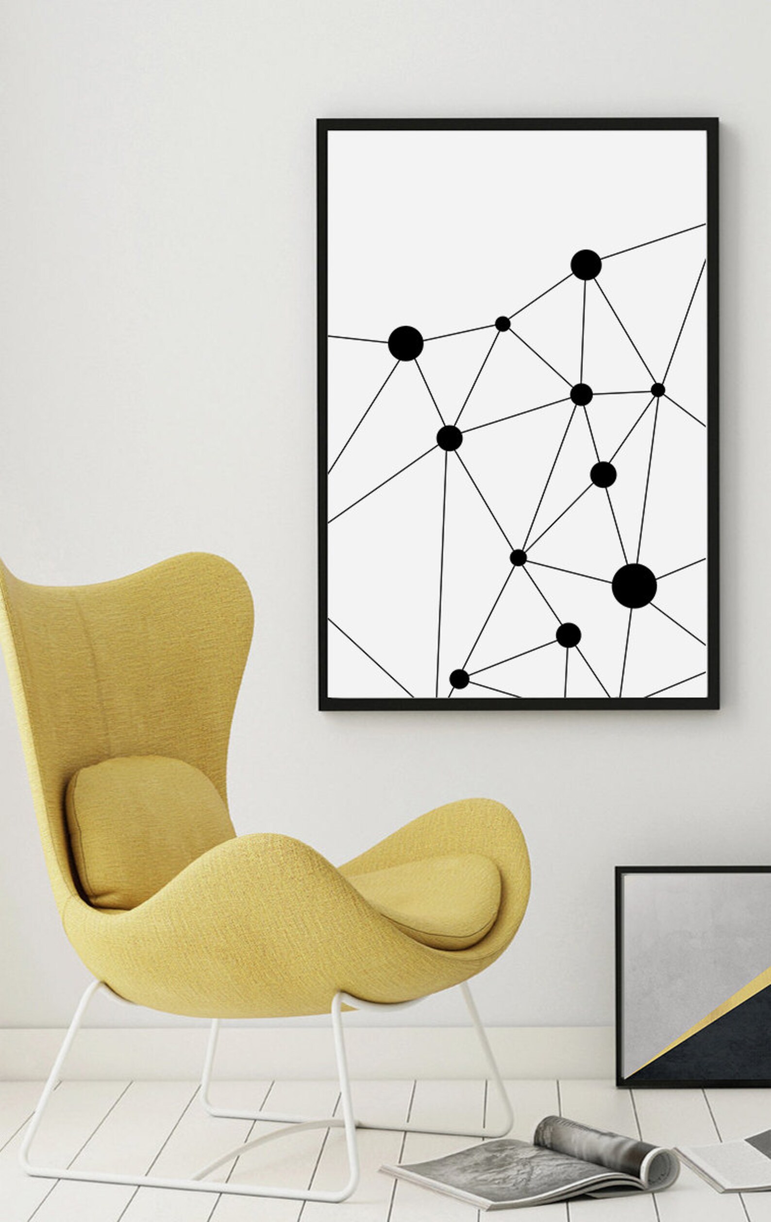 Printable Minimalist Poster Minimalist Geometric Print | Etsy