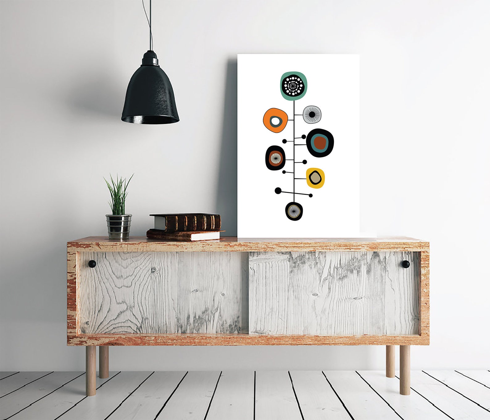 Printable Modern Mid Century Print Mid-century Poster Modern - Etsy