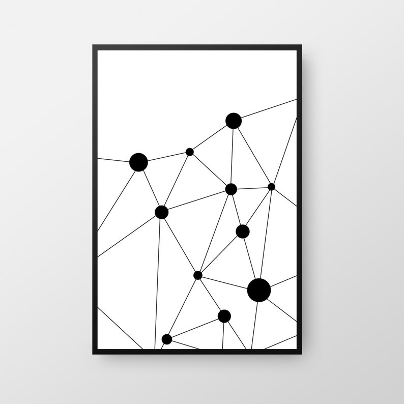 Printable Minimalist Poster Minimalist Geometric Print | Etsy