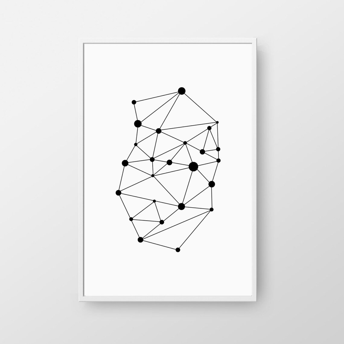 Printable Geometric Art Scandinavian Print Minimal Print | Etsy