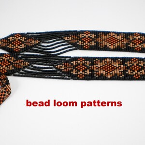 Gerdan-split-loom Necklace Bead Loom Patterns, Beading Loom, Only ...