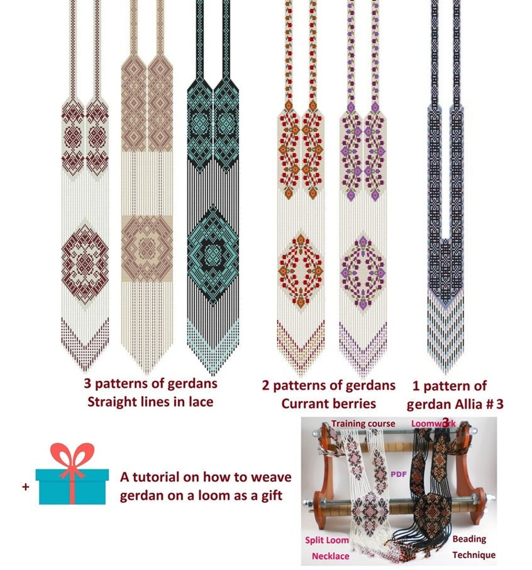 4 Types of Gerdan Patterns8 Patterns and a Tutorial on How to Weave a ...