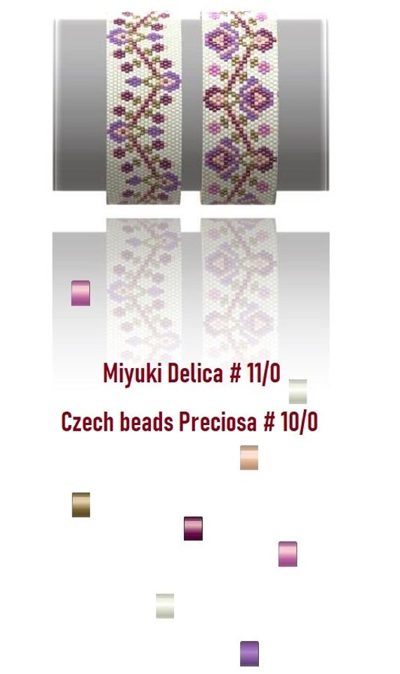 Patterns Kits & How To even count stitch peyote pattern for bracelet ...