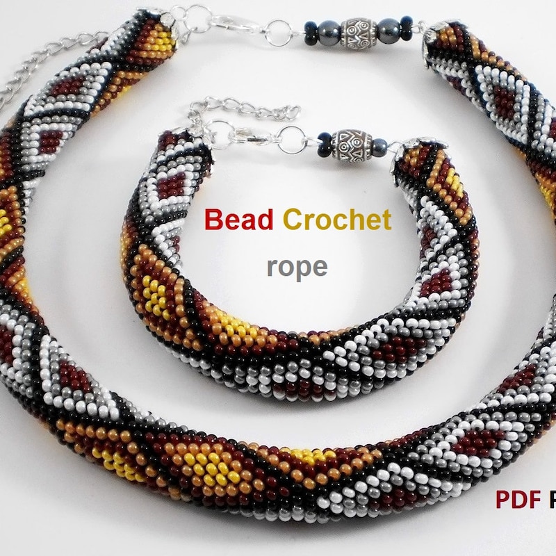 Bead Crochet Rope - Etsy